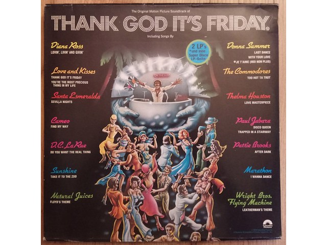 V/A - Thank God It`s Friday (Soundtrack) 3xLP