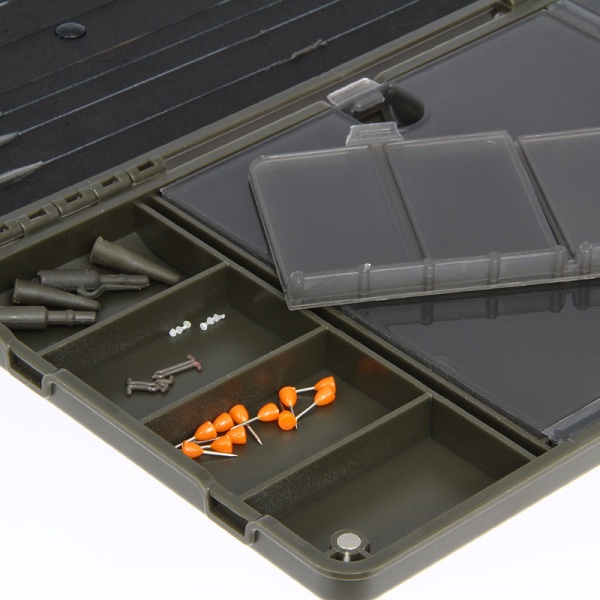 NGT Kutija XPR PLUS Box – Terminal Tackle and Rig Board Magnetic