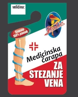 Medicinska čarapa za stezanje vena