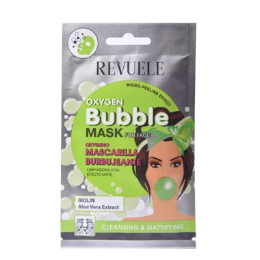 REVUELE Maska za čišćenje i matiranje kože lica REVUELE Oxygen Bubble 15ml