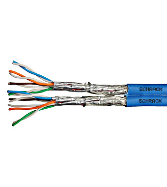 Kabl inst.Cat.7 S/FTP - 1000 Mhz, 8x2xAWG-23, LS0H,30% plavi
blue, Drum 100m