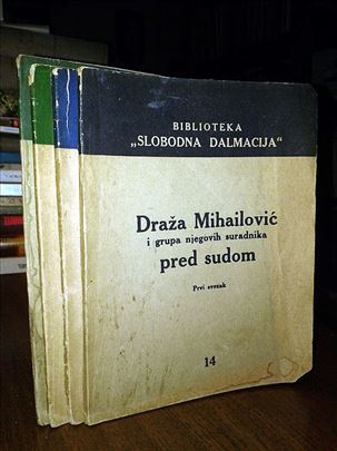 Draža Mihailović pred sudom 1-4 (Split, 1946)
