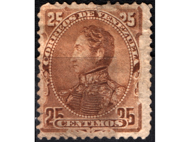 kt460q 15.avg1882 Venezuela Mi30(*)1/5