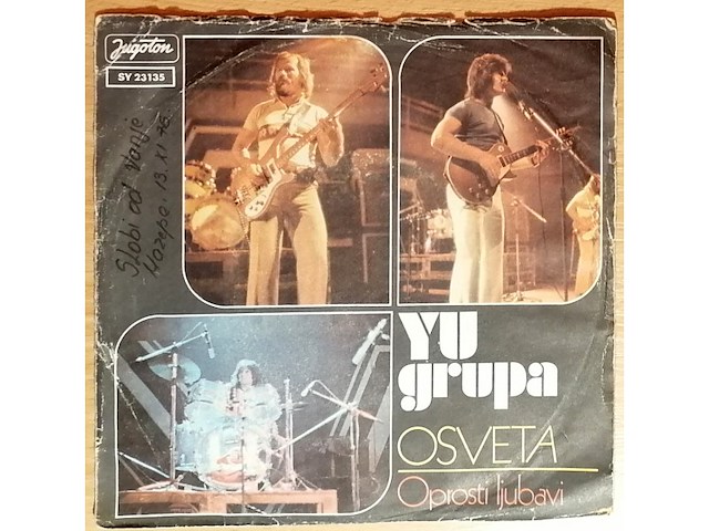 SP YU GRUPA - Osveta (1976) 2. pressing, G+/G-
