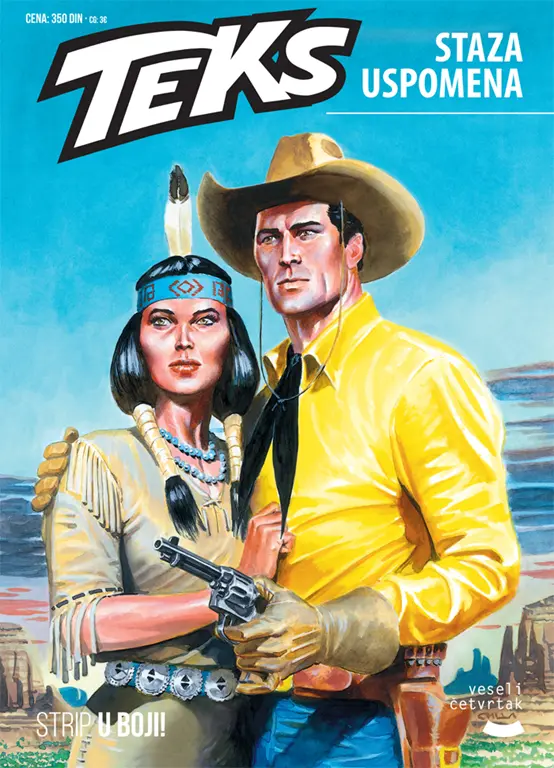 Veseli Četvrtak Tex 75 (u boji!) - Staza uspomena