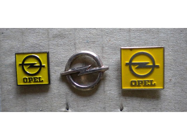 `Opel` 3 značke
