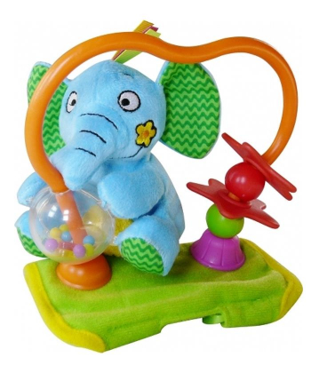 Biba Toys igračka za bebe za kolica slonče