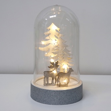 Novogodišnja dekoracija LED CLOCHE XM6052 - Reindeer