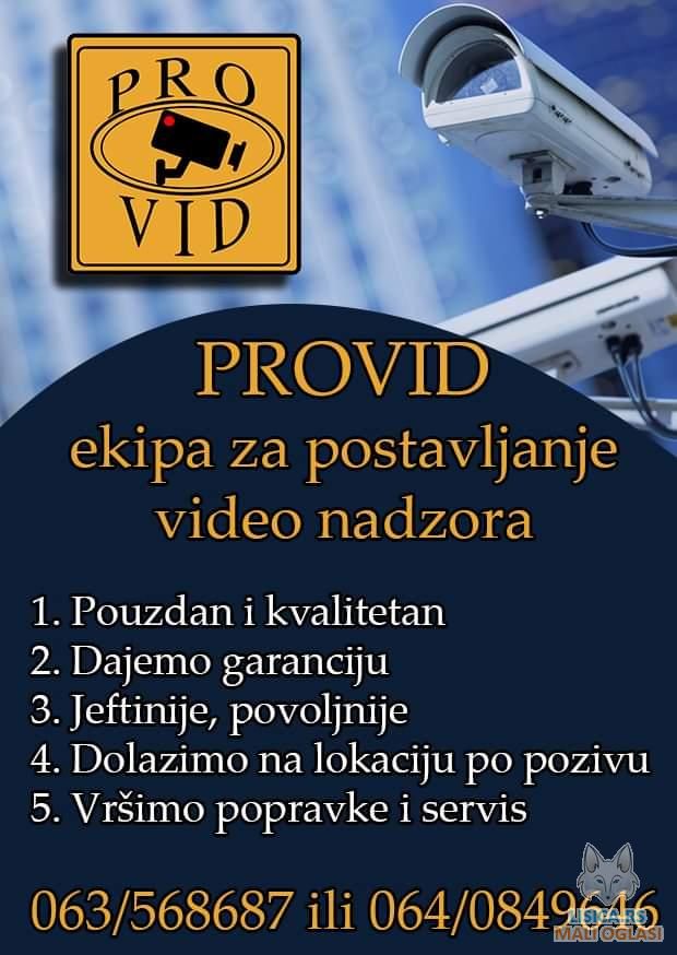 Postavljanje i instalacija video nadzora