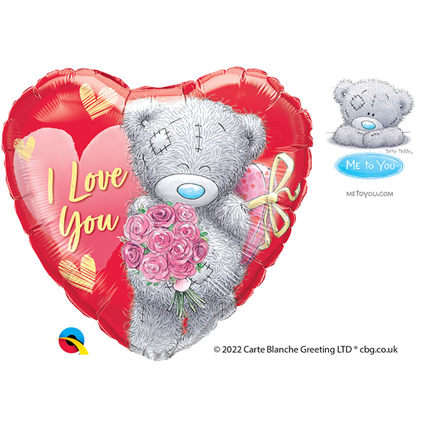 21304
18″ Foil Tatty Teddy I Love You