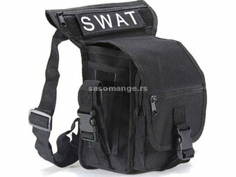 Swat torbica oko noge Takticka SWAT torbica crna
