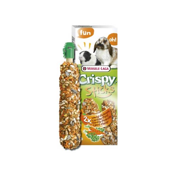 Versele Laga 2 Stick Rabbit&Guinnea Pig Carrot&Parsley – 110gr