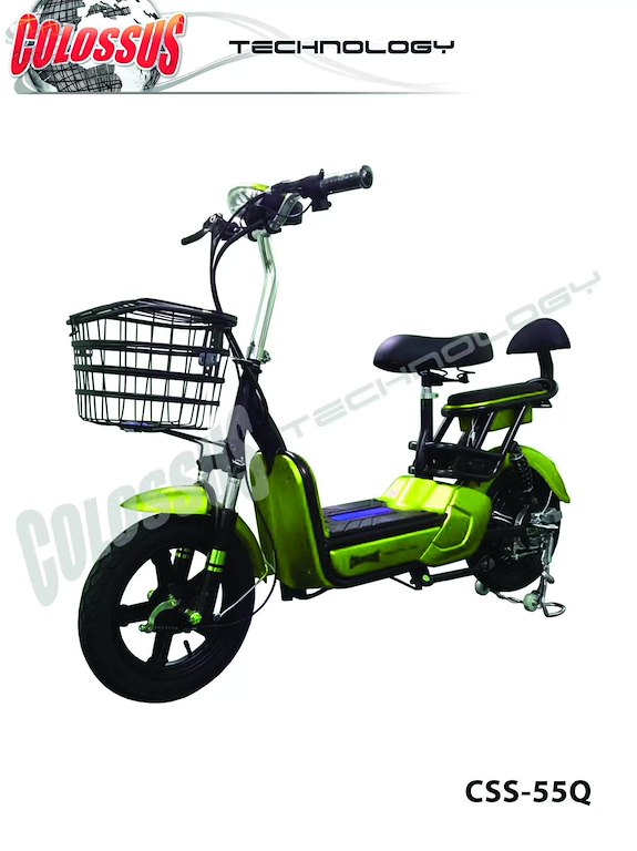Električni bicikl CSS-55Q Colossus zeleni
Električni bicikl CSS-55Q Colossus zeleni