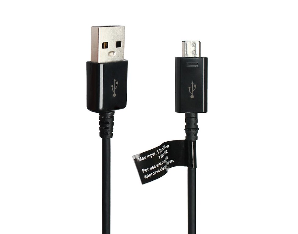 Data kabl Fast Charge mirco USB crni