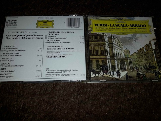 Giuseppe Verdi - Opera choruses , ORIGINAL