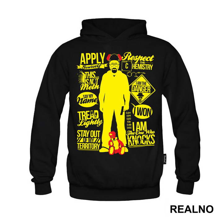 APPLY YOURSELF - RESPECT THE CHEMISTRY - BREAKING BAD - DUKS