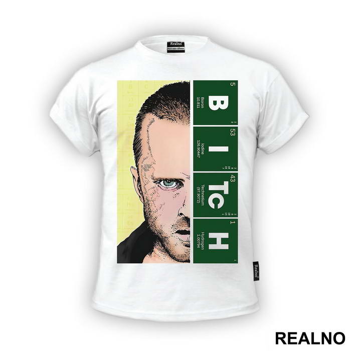 BITCH - JESSE PINKMAN - BREAKING BAD - MAJICA