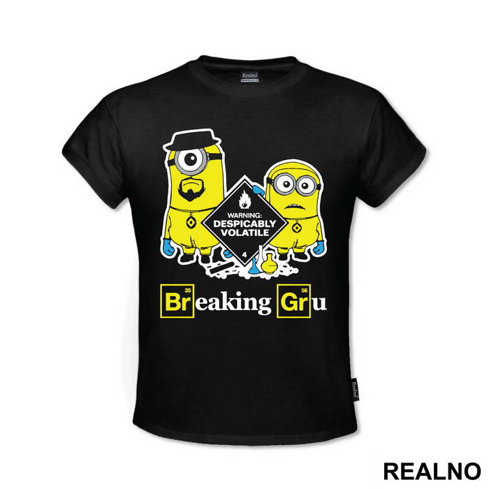 BREAKING GRU - MINIONS - MAJICA