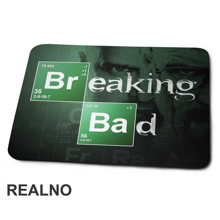 GREEN LOGO - BREAKING BAD - PODLOGA ZA MIŠ