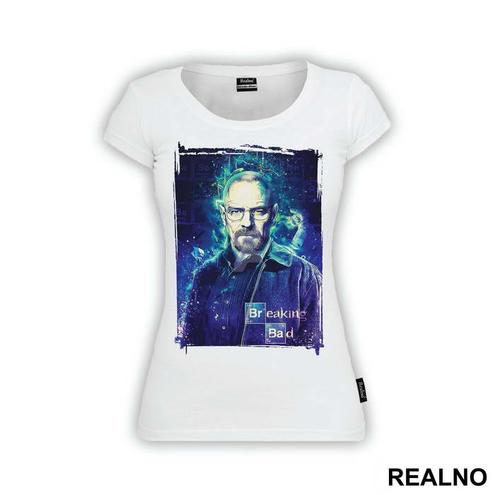 HEISENBERG - BLUE - BREAKING BAD - MAJICA