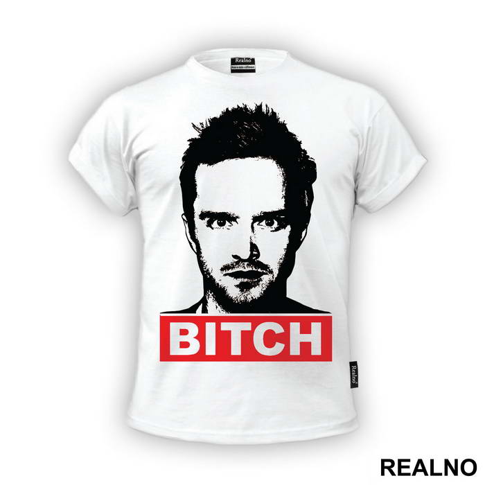 JESSE PINKMAN - BITCH - BREAKING BAD - MAJICA