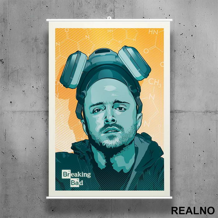 JESSE PINKMAN - PICTURE - BREAKING BAD - POSTER SA NOSAČEM