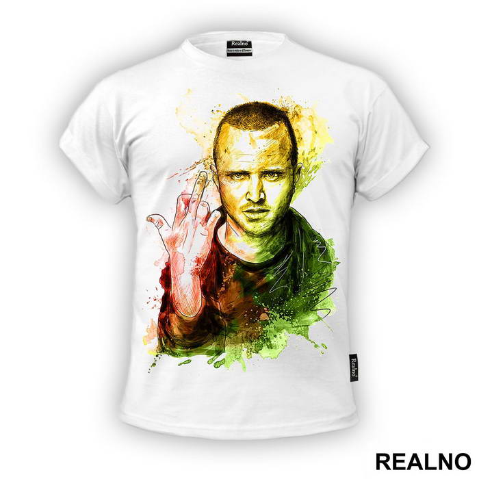 JESSIE PINKMAN SPLASH - BREAKING BAD - MAJICA