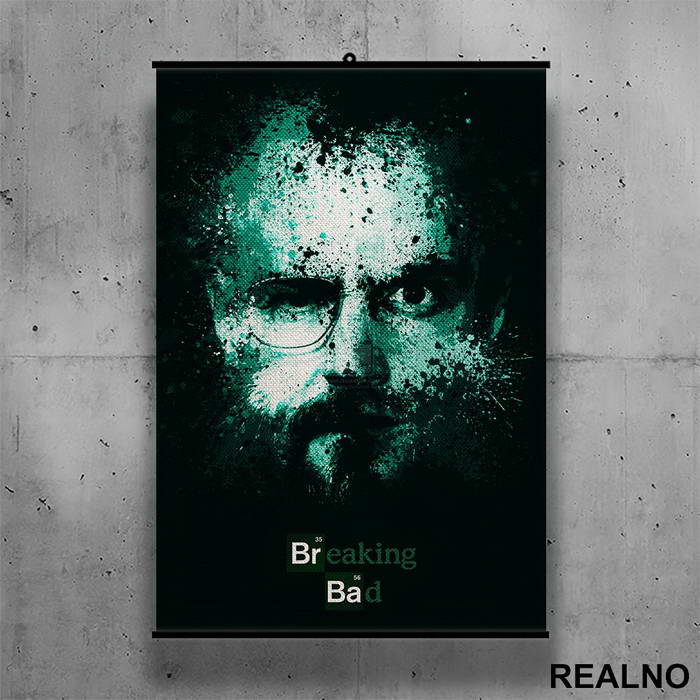 WALTER AND JESSE - SPLASH - BREAKING BAD - POSTER SA NOSAČEM