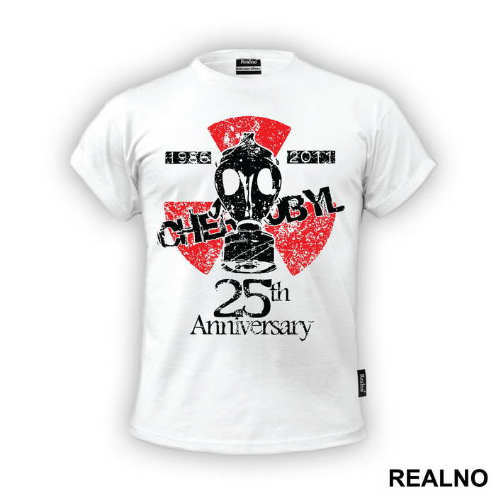 25TH ANNIVERSARY - CHERNOBYL - MAJICA