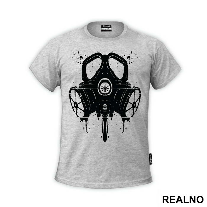 GAS MASK - SPLATTER - CHERNOBYL - MAJICA