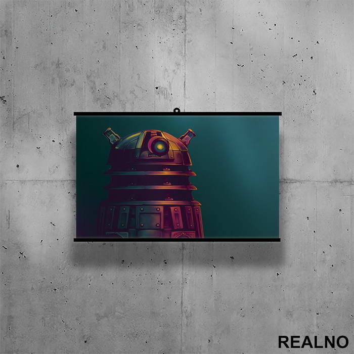 DALEK - DOCTOR WHO - POSTER SA NOSAČEM