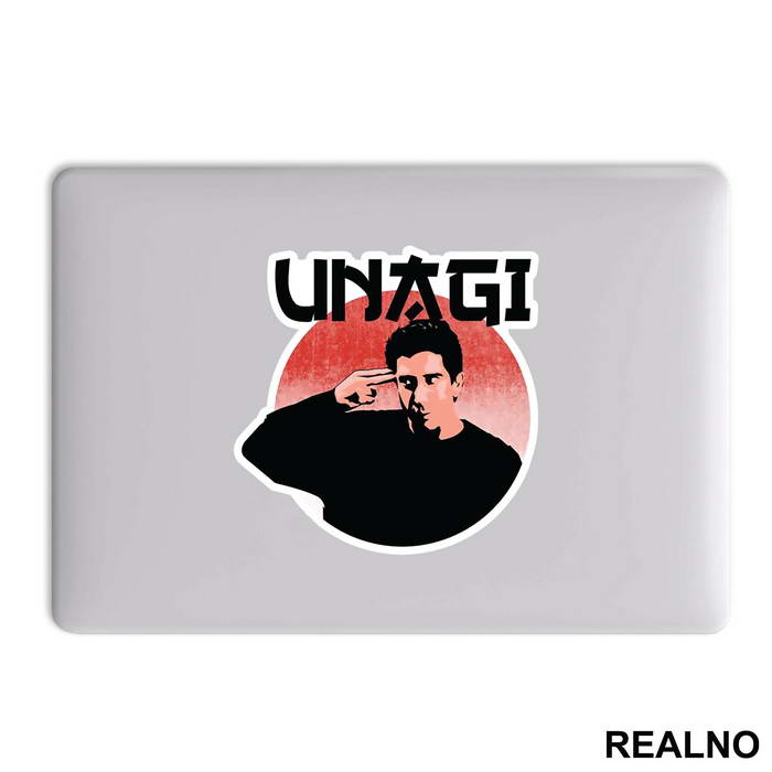 UNAGI RED MOON - FRIENDS - PRIJATELJI - NALEPNICA