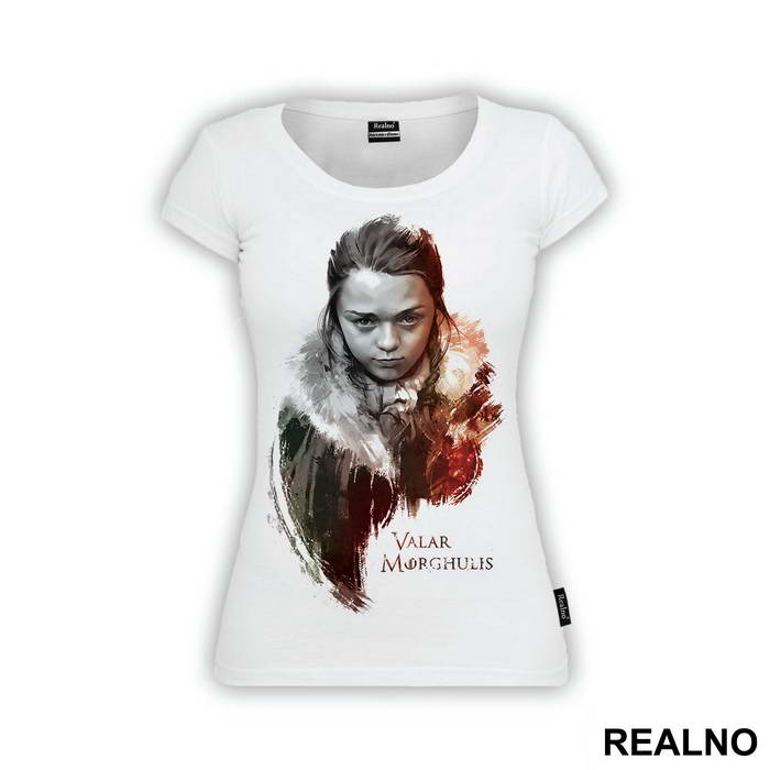 ARYA STARK - VALAR MORGHULIS - GAME OF THRONES - GOT - MAJICA