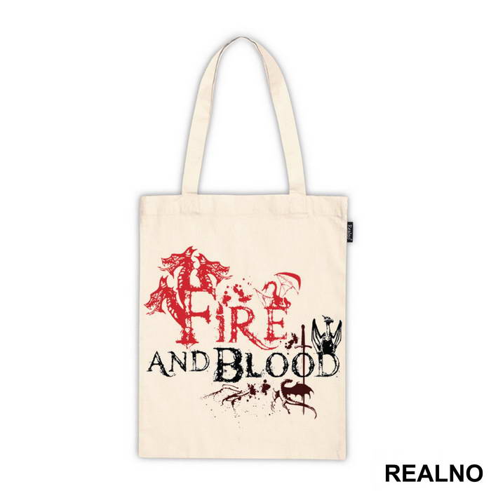 FIRE AND BLOOD - HOUSE TARGARYEN - GAME OF THRONES - GOT - CEGER