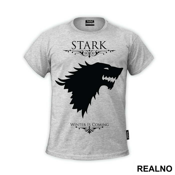 STARK - WINTER IS COMING - GAME OF THRONES - GOT - MAJICA