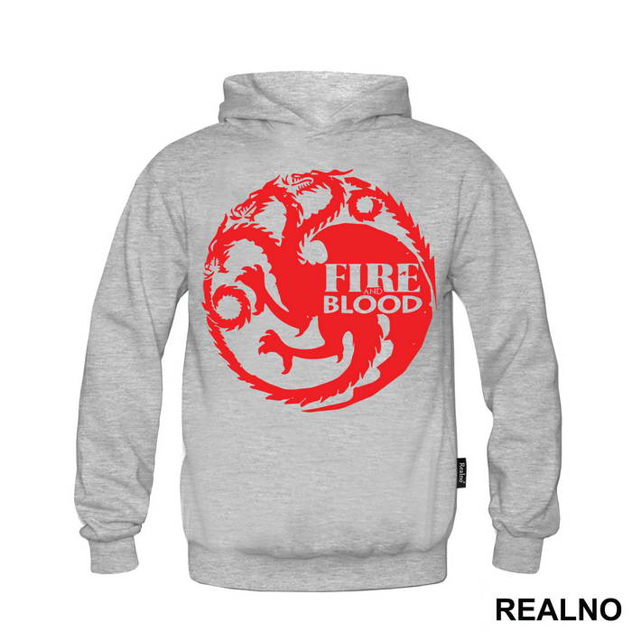 THE TARGARYEN SIGIL FIRE AND BLOOD - HOUSE TARGARYEN - GAME OF THRONES - GOT - DUKS