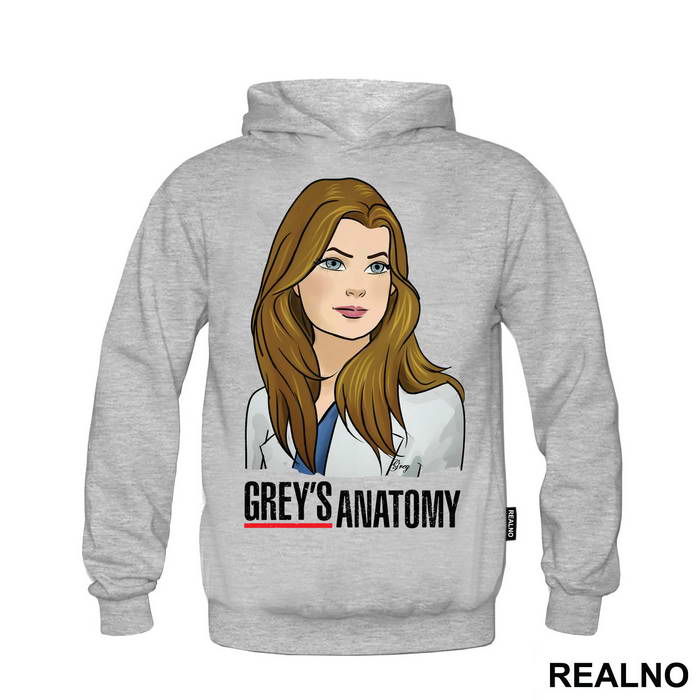 MEREDITH GREY PORTRAIT - GREY'S ANATOMY - DUKS