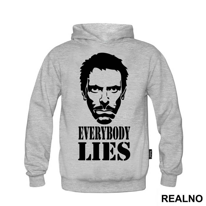 EVERYBODY LIES FACE - HOUSE - DUKS