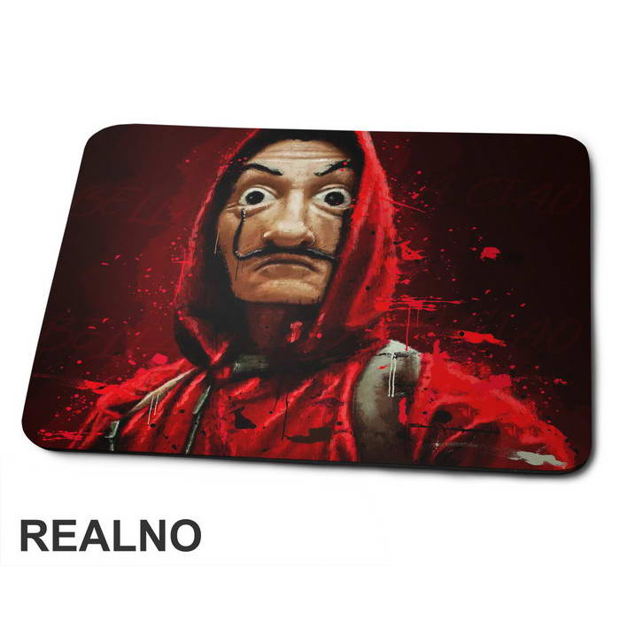 DALI MASK PAINTING - LA CASA DE PAPEL - MONEY HEIST - PODLOGA ZA MIŠ