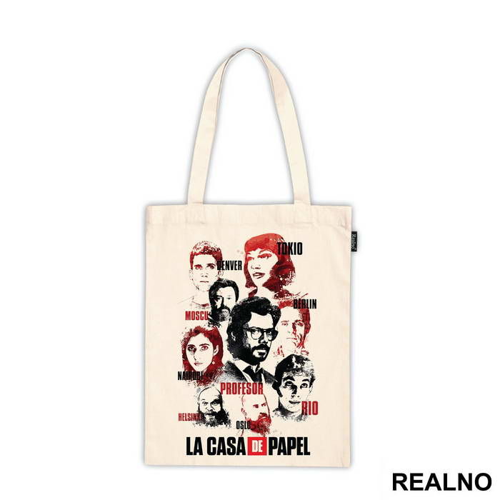 GROUP BLACK AND RED - LA CASA DE PAPEL - MONEY HEIST - CEGER