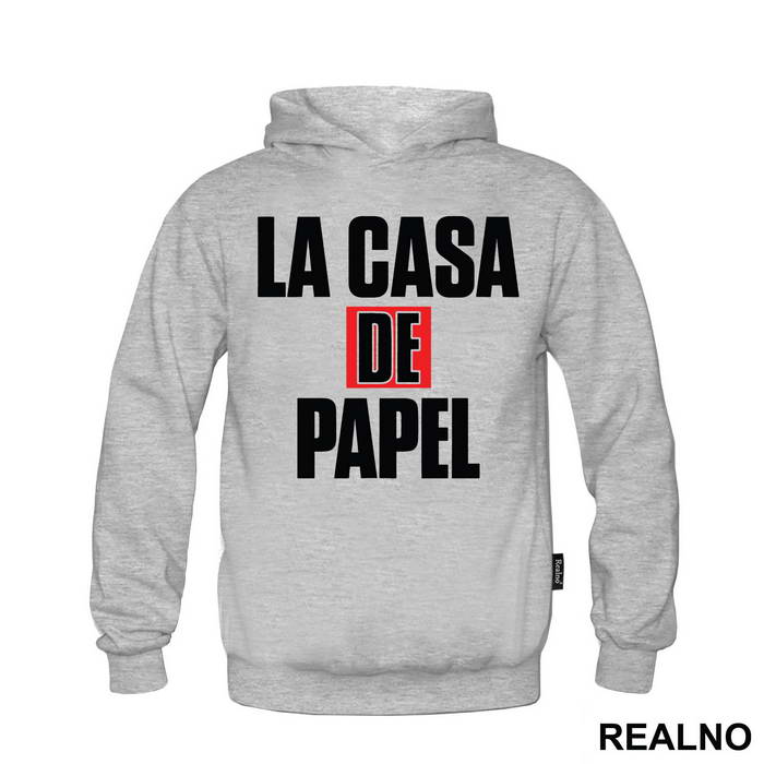 LOGO TEXT - LA CASA DE PAPEL - MONEY HEIST - DUKS