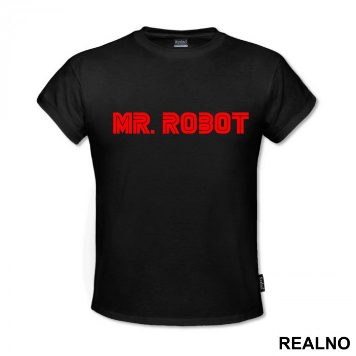 RED LOGO - MR. ROBOT - MAJICA