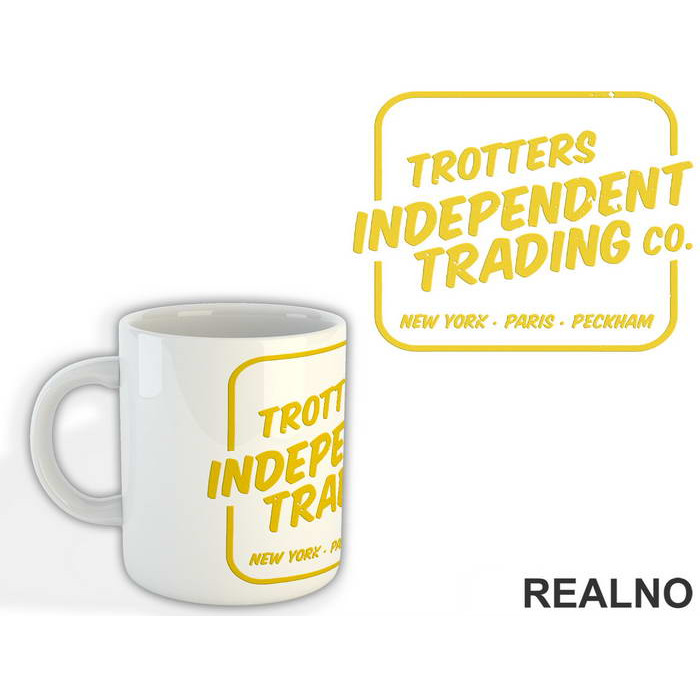 TROTTERS - INDEPENDENT TRADING CO - NEW YORK, PARIS, PECKHAM - ONLY FOOLS AND HORSES - MUĆKE - ŠOLJA