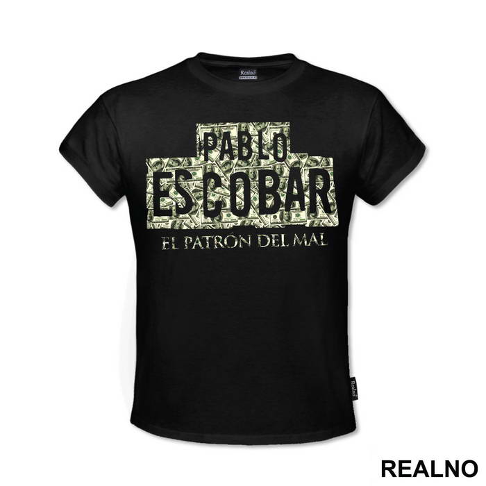 PABLO ESCOBAR EL PATRON DEL MAL - NARCOS - MAJICA