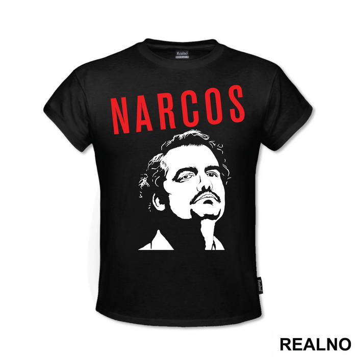 PABLO ESCOBAR HEAD - NARCOS - MAJICA