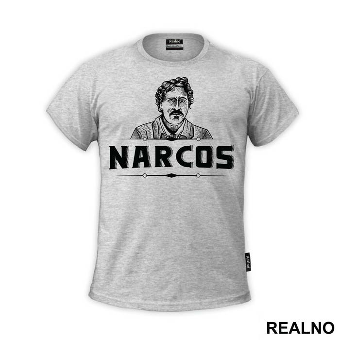 PABLO ESCOBAR PORTRAIT NARCOS - MAJICA