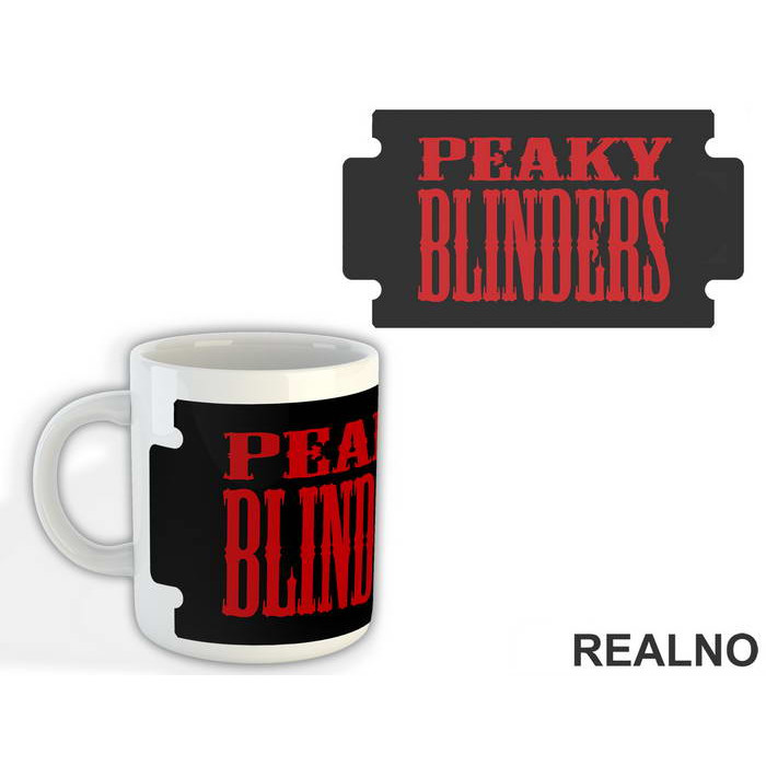 RAZOR AND LOGO - PEAKY BLINDERS - ŠOLJA