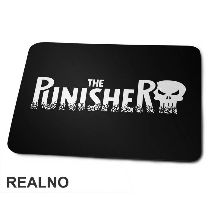 COMIC BOOK TITLE LOGO - PUNISHER - PODLOGA ZA MIŠ