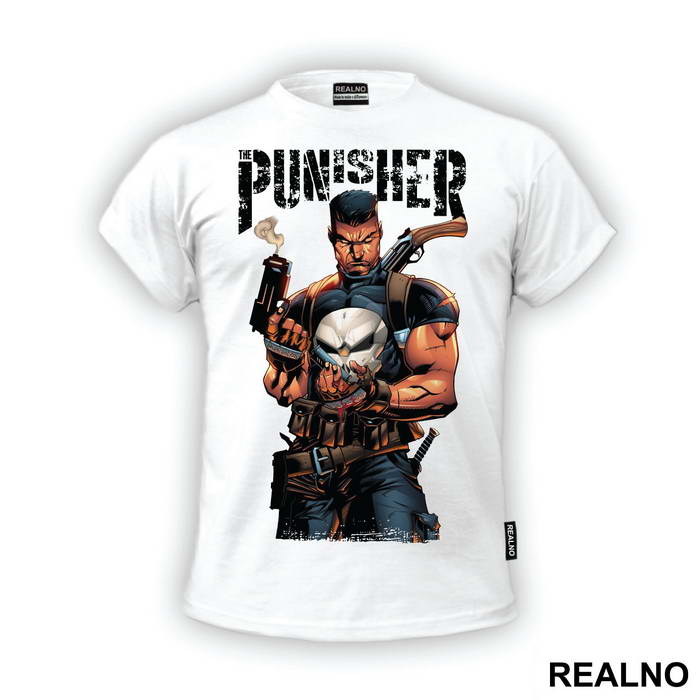 GUN SMOKE - PUNISHER - MAJICA