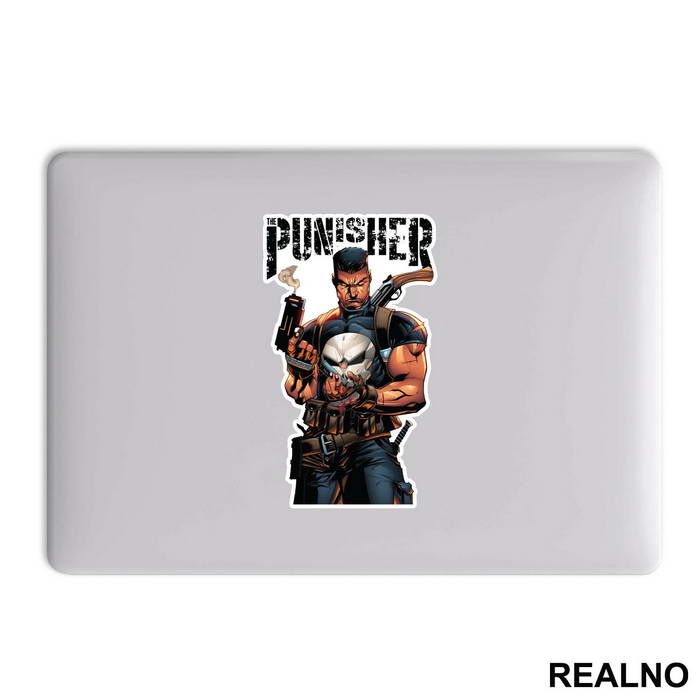 GUN SMOKE - PUNISHER - NALEPNICA